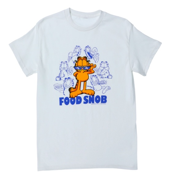 Nickelodeon | Tops | Garfield Food Snob Graphic Tee Unisex | Poshmark